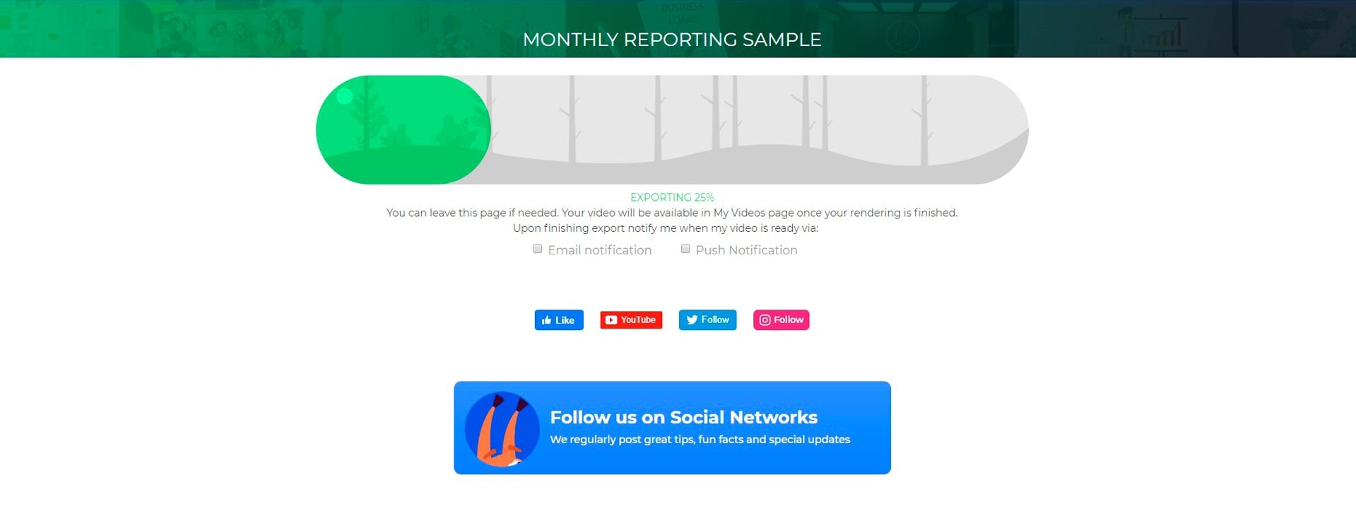 How to Create Your Monthly Report Video With Renderforest? | Renderforest