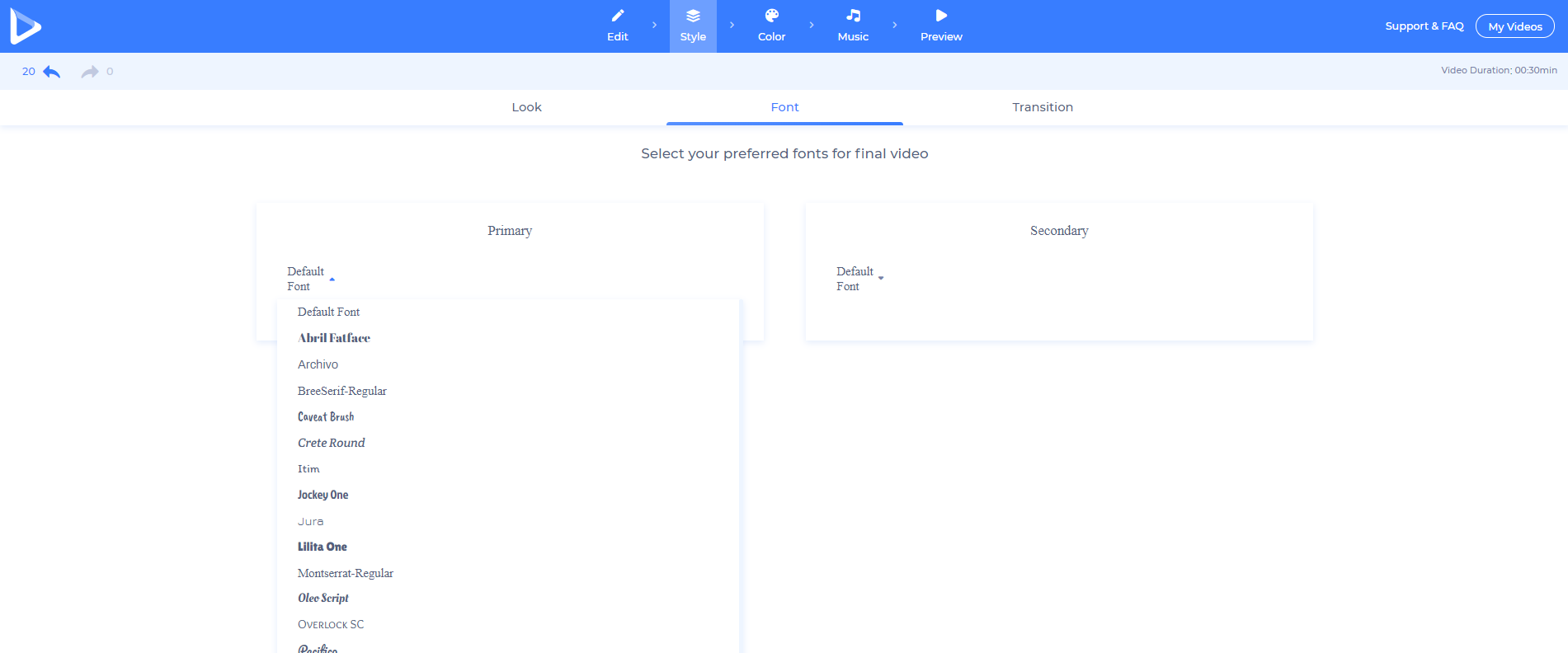 New Fonts Feature Now Available on Renderforest | Renderforest