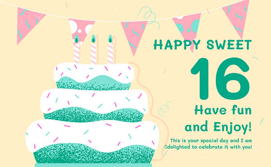 Birthday Greetings Design Set | Renderforest