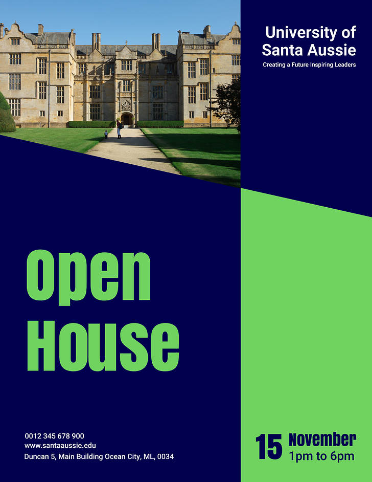 University Open House Visuals | Renderforest