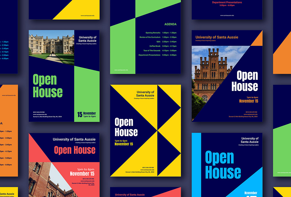 University Open House Visuals | Renderforest