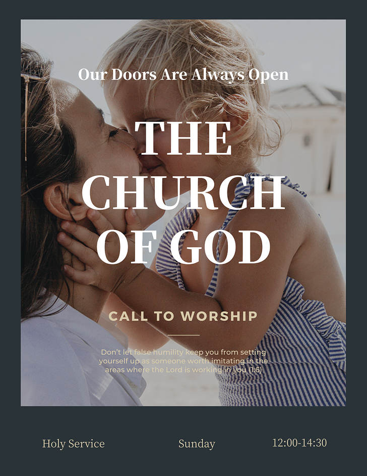 Church Services Promotion Set | Renderforest