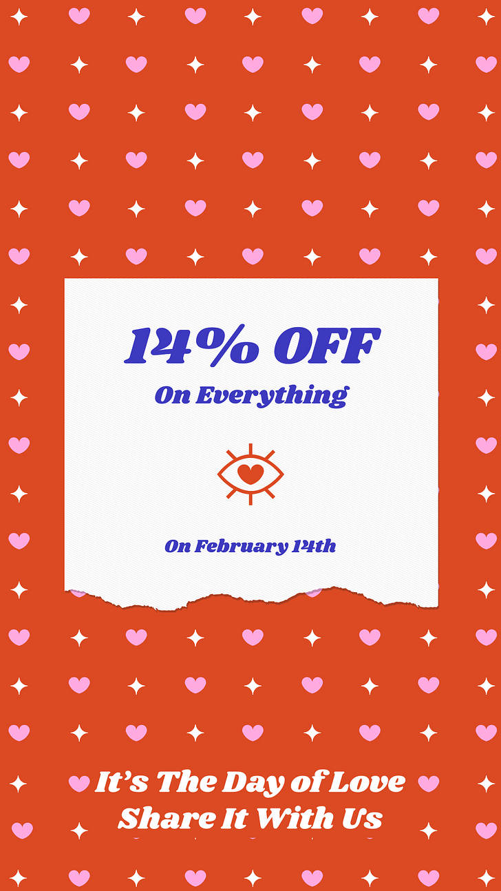 Valentine's Sale Promo Kit | Renderforest