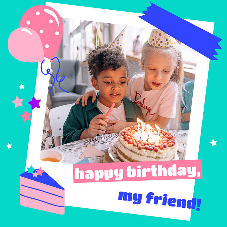 Colorful Birthday Design Pack | Renderforest