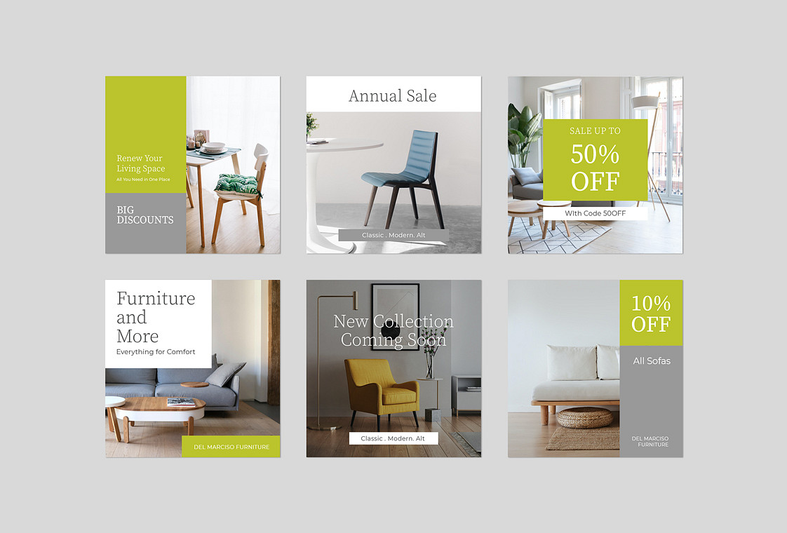 Furniture and Decor Promo Designs | Renderforest