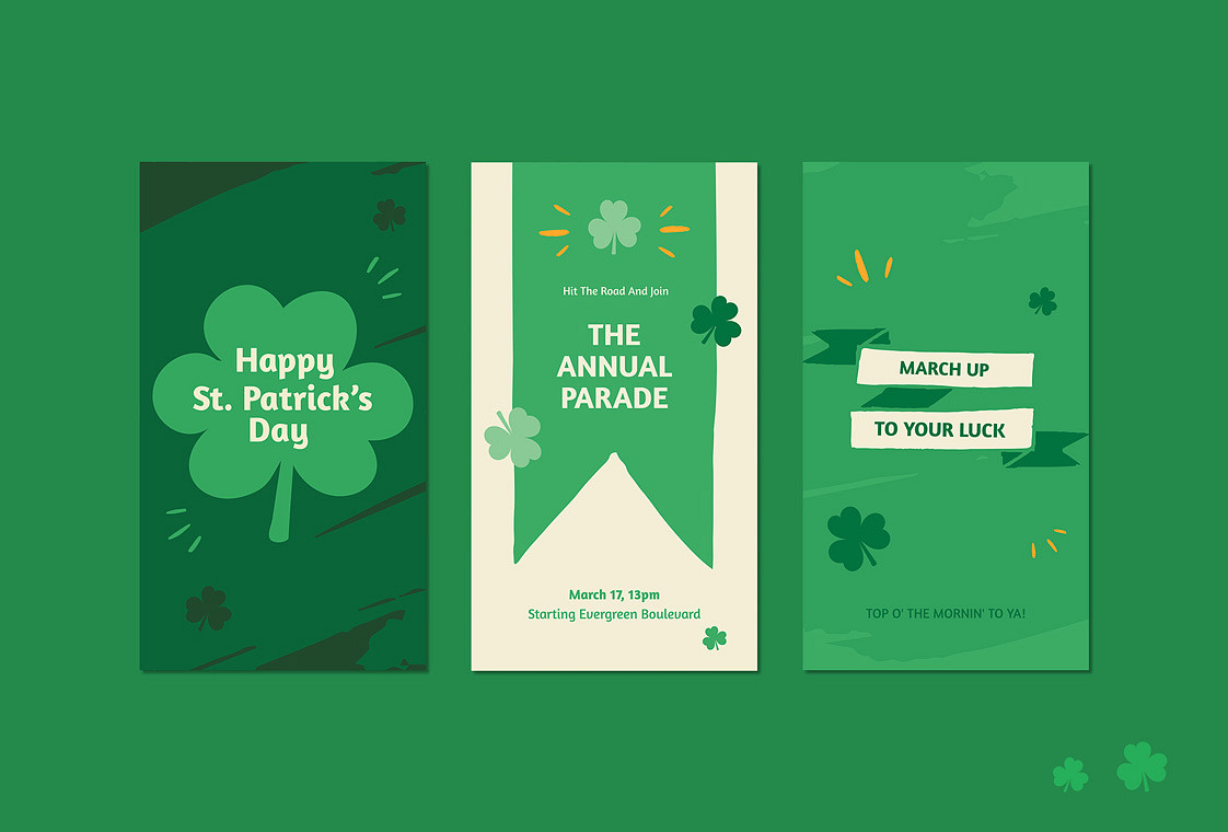 St. Patrick's Day Promo Designs | Renderforest