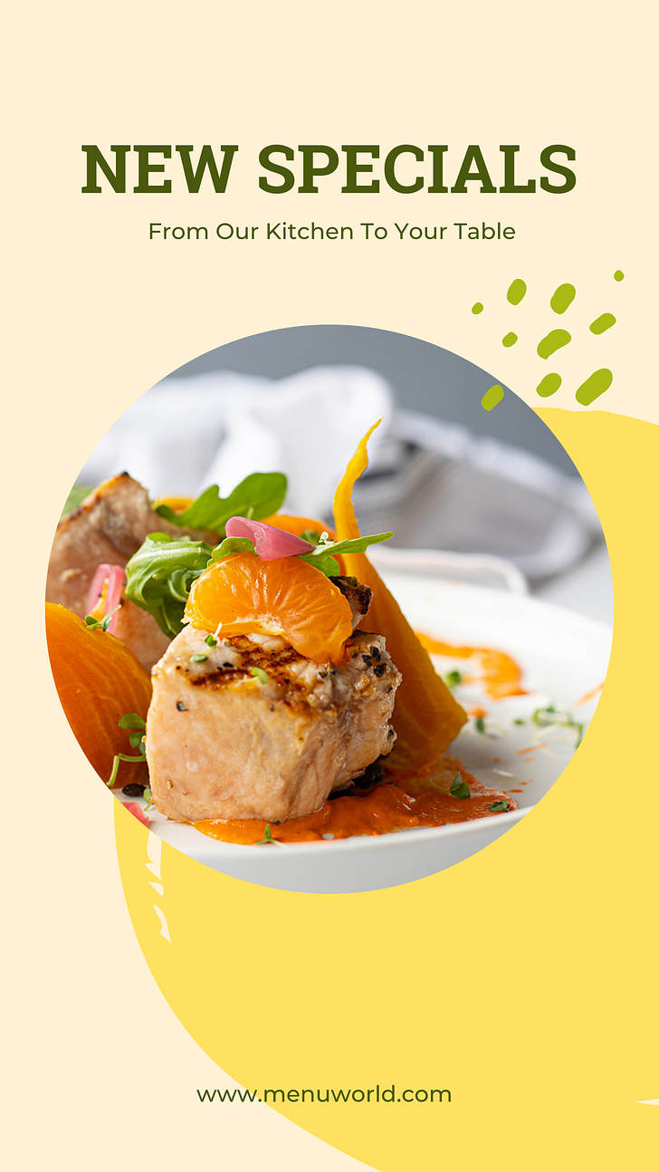 New Menu Promotion Set | Renderforest