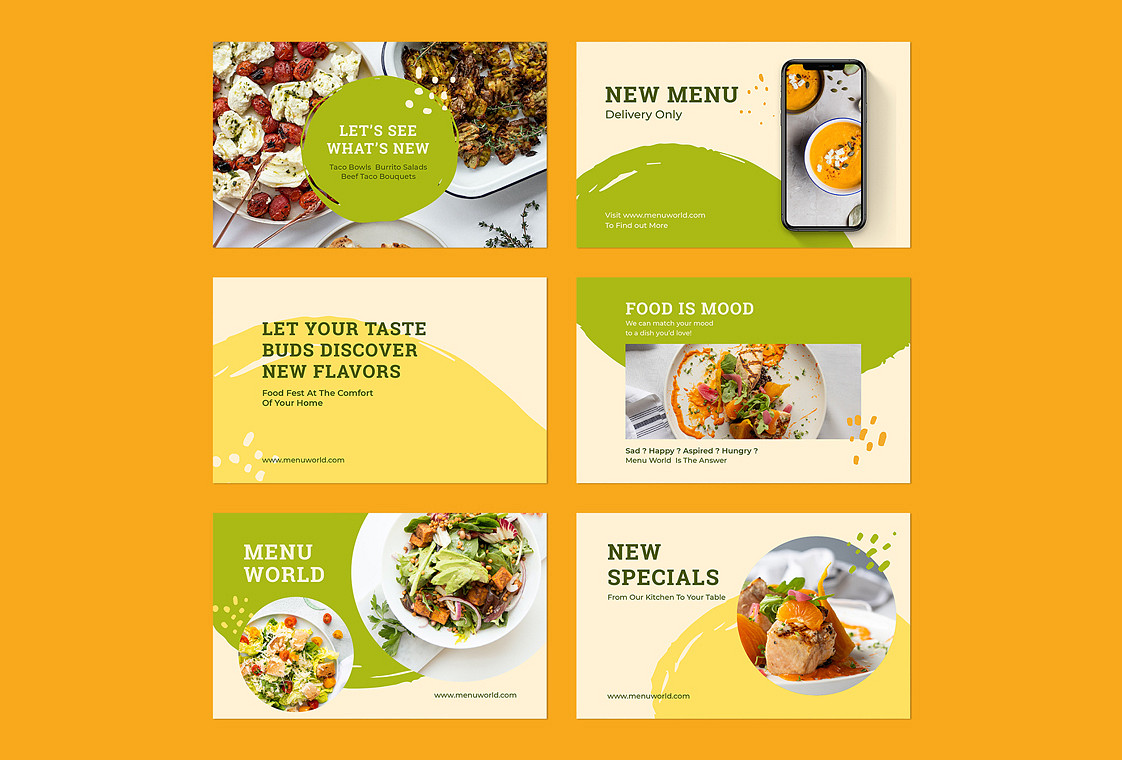 New Menu Promotion Set | Renderforest