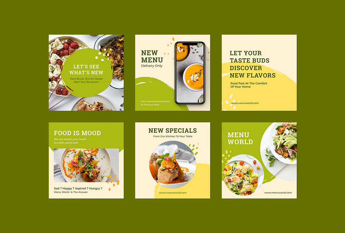 New Menu Promotion Set | Renderforest