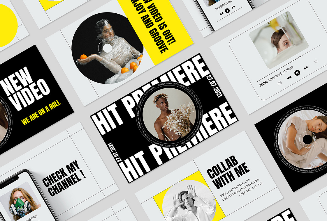 Music and Artist Promotion Pack | Renderforest