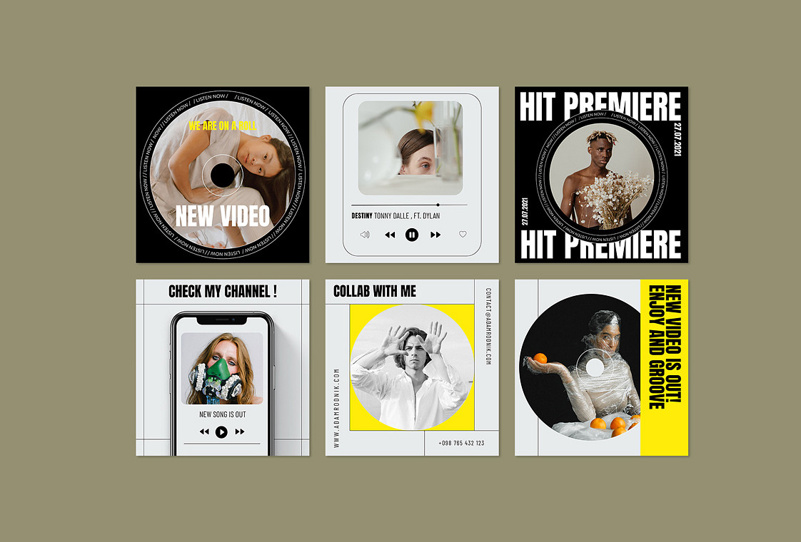 Music and Artist Promotion Pack | Renderforest