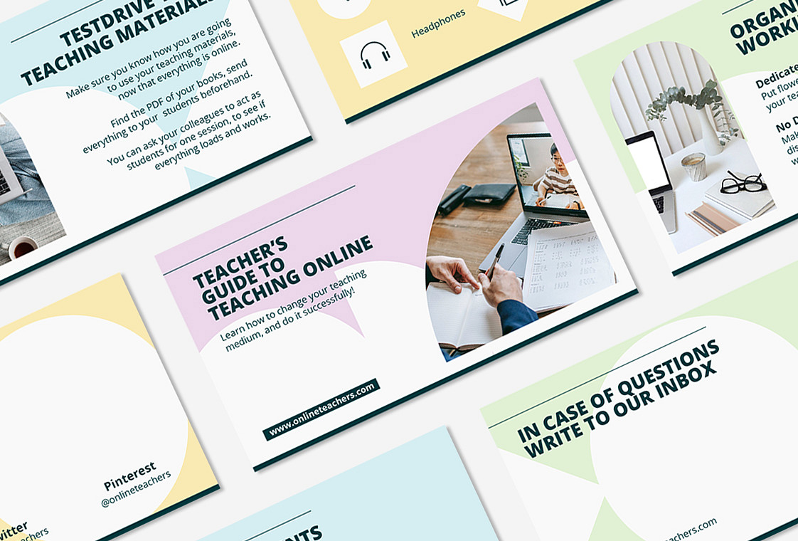 Diapositivas de Guías Didácticas Online | Renderforest