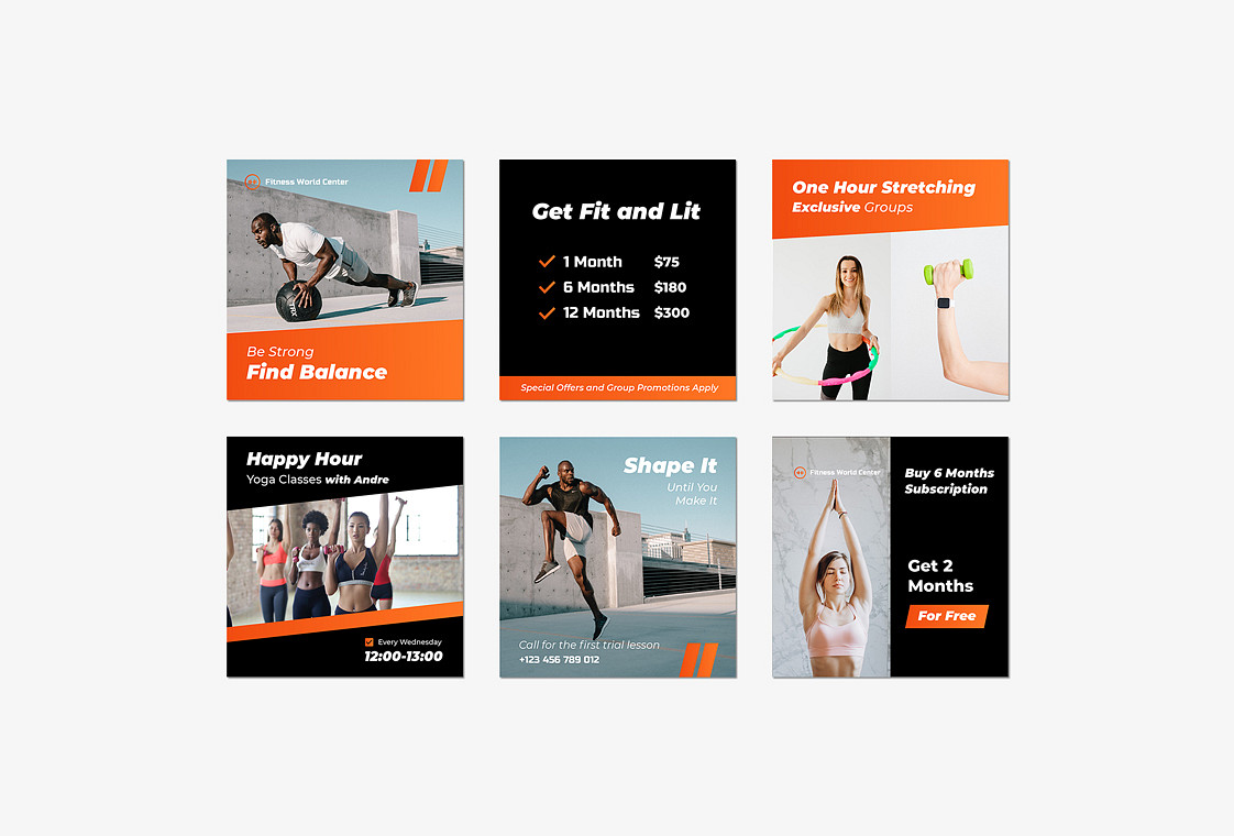 Gym Membership Promo Kit | Renderforest