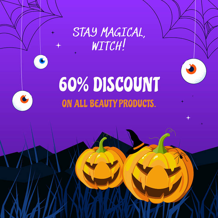 Halloween Sale Promotion Pack | Renderforest