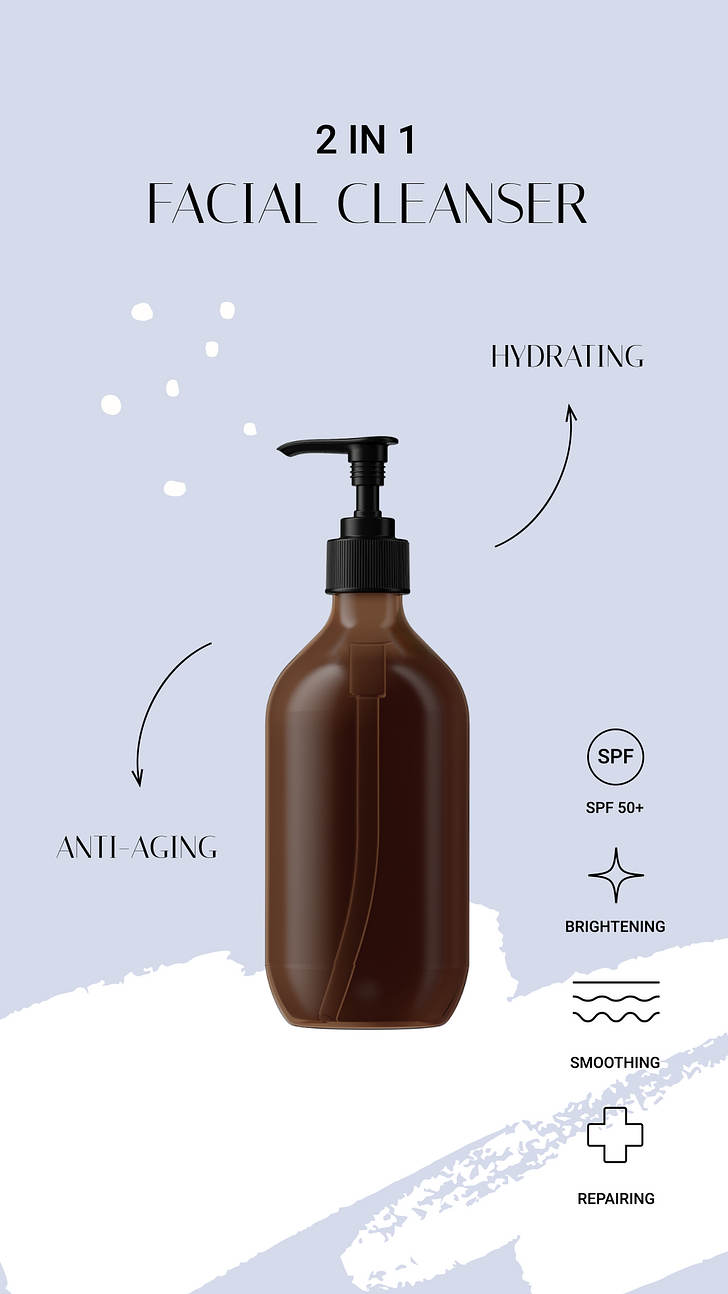 Skin Care Promo Pack | Renderforest