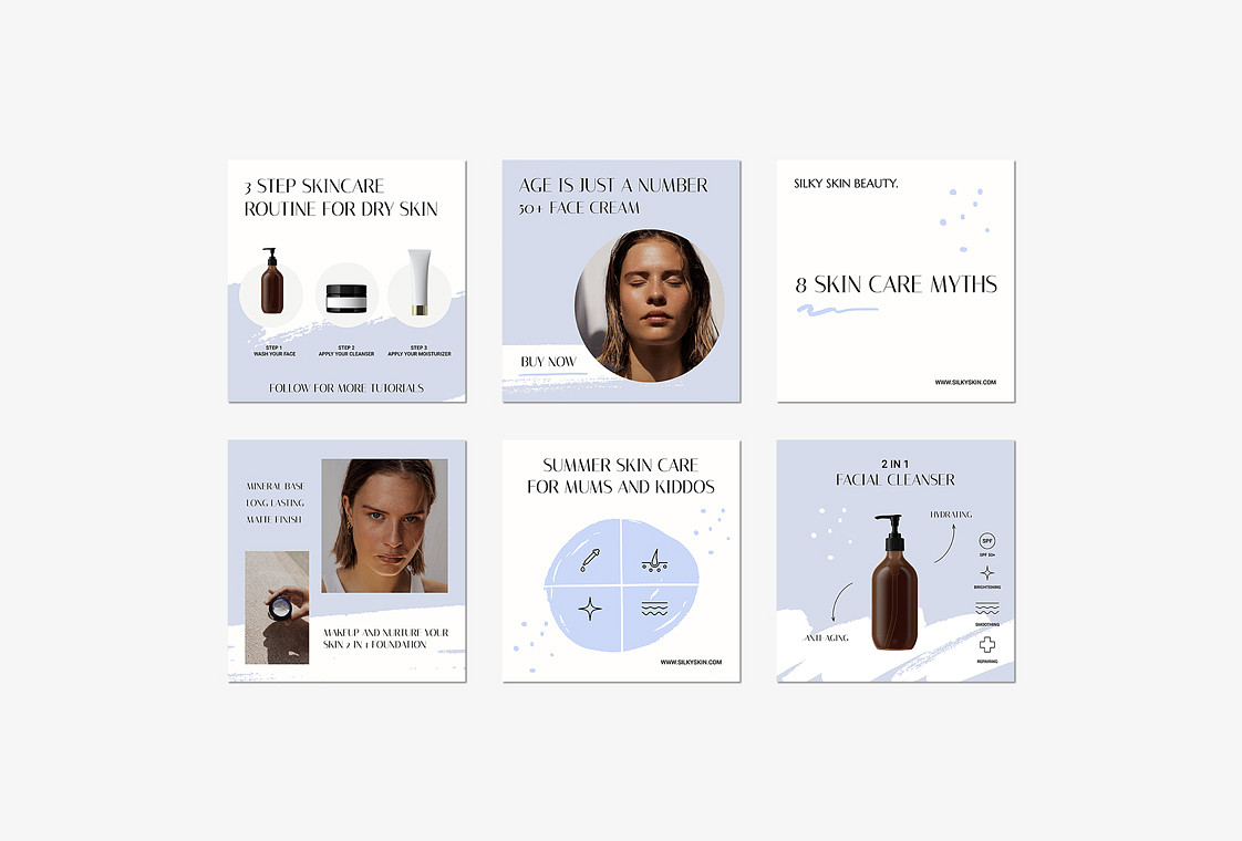 Skin Care Promo Pack | Renderforest