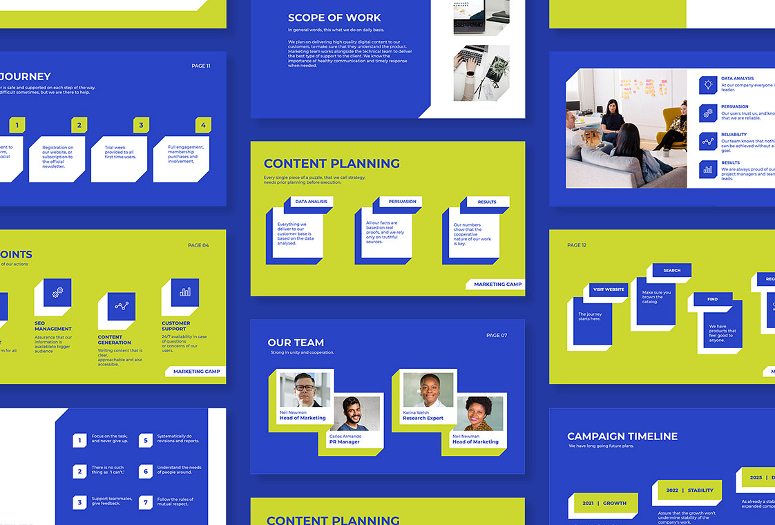 Marketing Strategy Slides | Renderforest