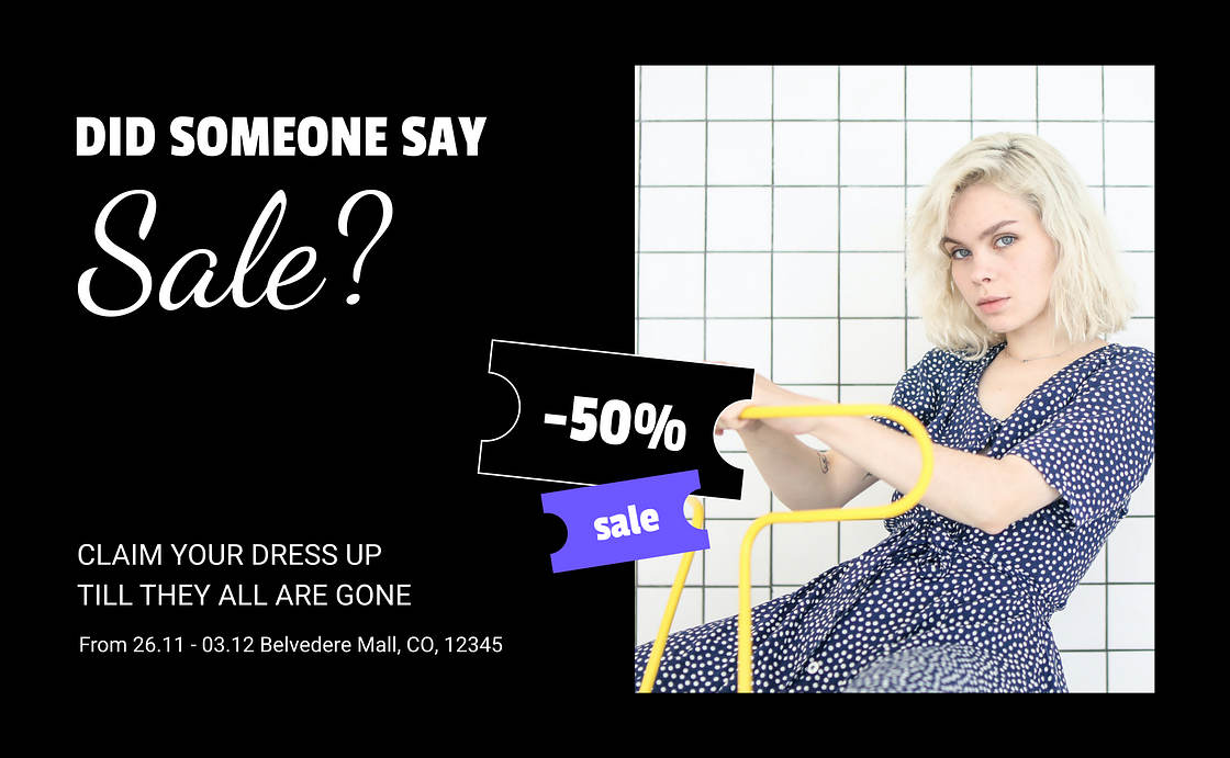 Black Friday Discount Visuals | Renderforest