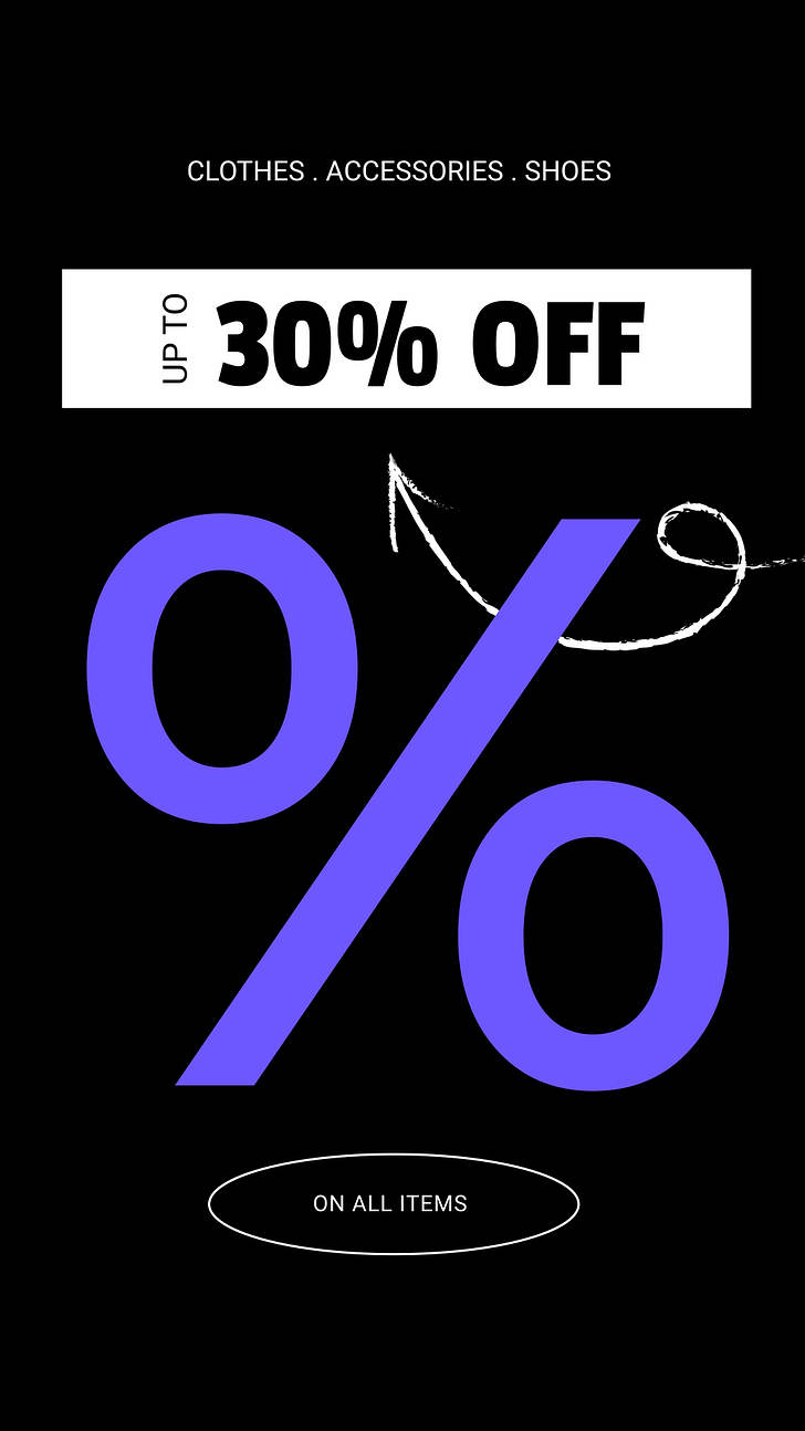 Black Friday Discount Visuals | Renderforest