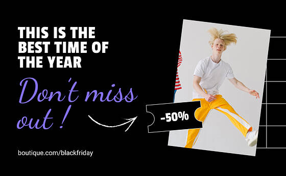 Black Friday Discount Visuals | Renderforest