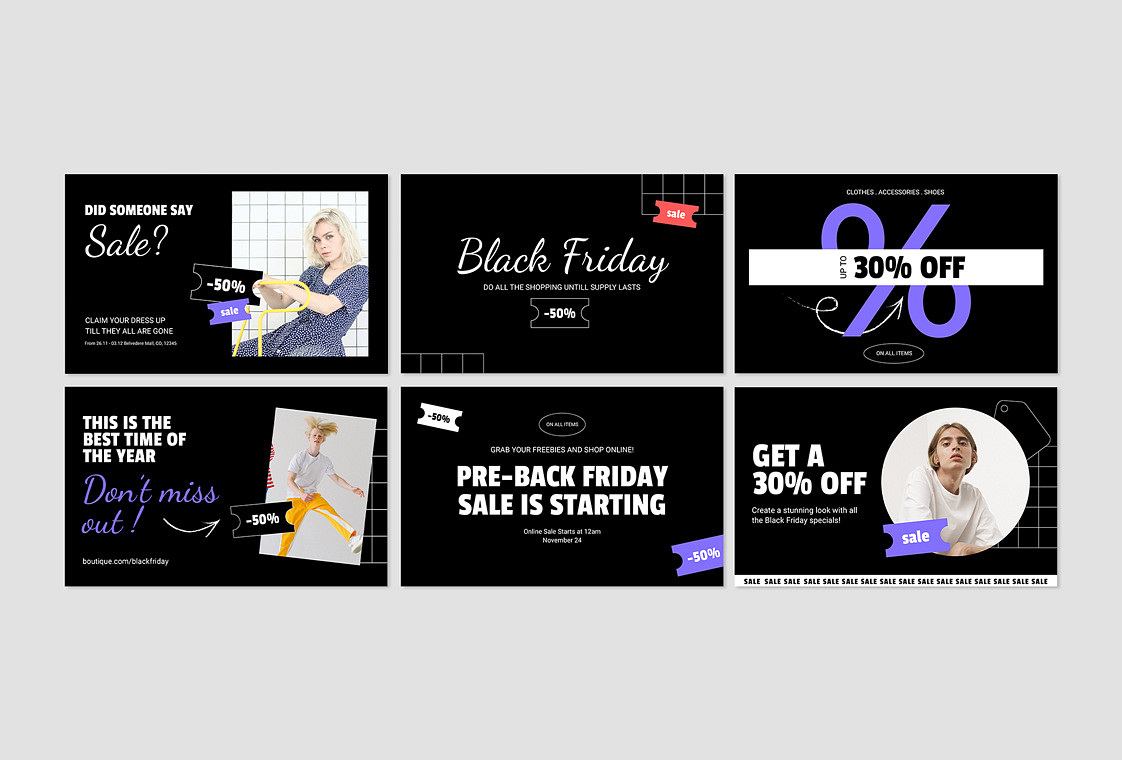 Black Friday Discount Visuals | Renderforest