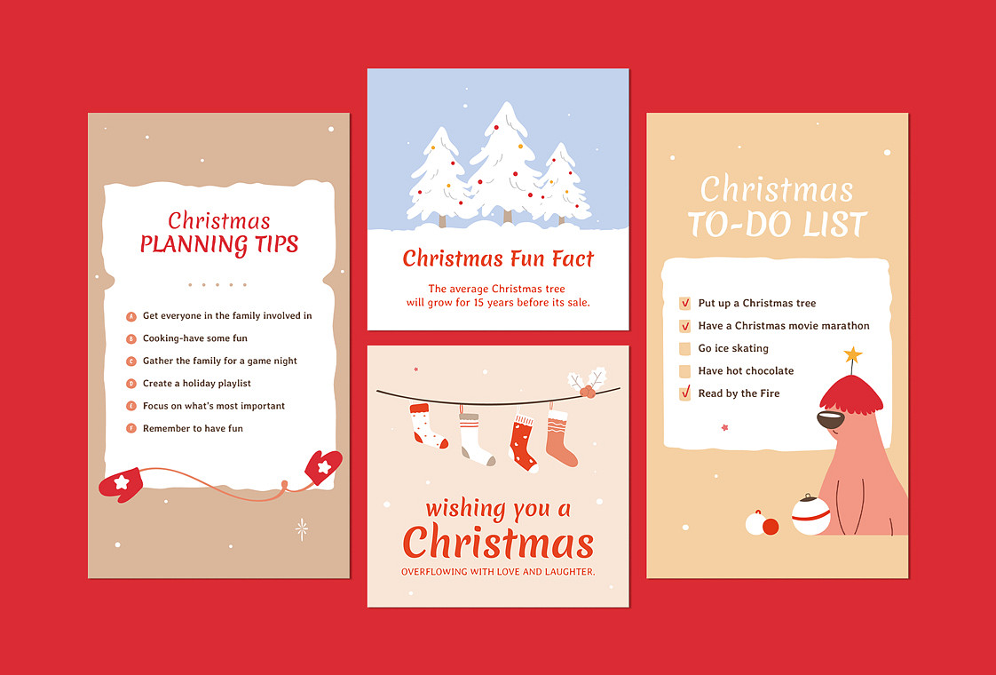 Snowy Christmas Design Kit | Renderforest