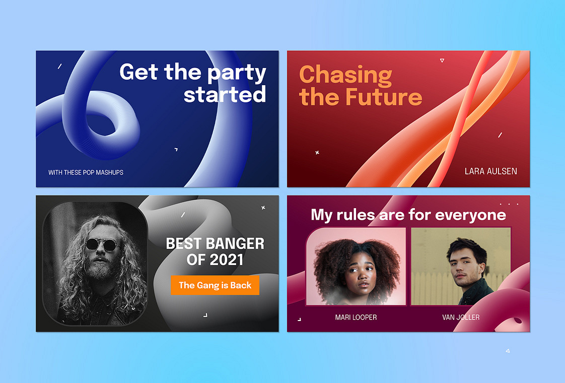 Pop Music Youtube Thumbnails | Renderforest