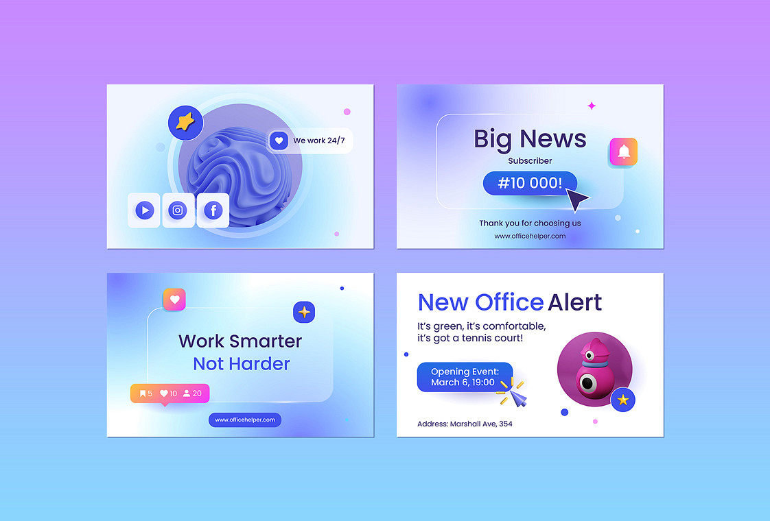 Professional Corporate SMM Kit | Renderforest