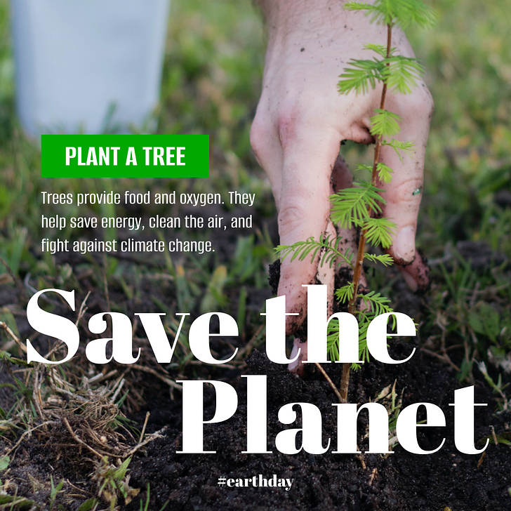 Earth Day Social Media Marketing Pack | Renderforest