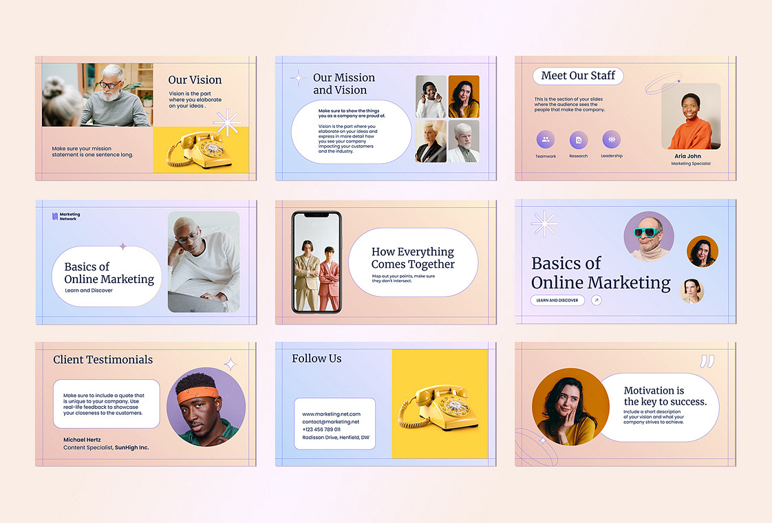 Marketing Variety Slides | Renderforest