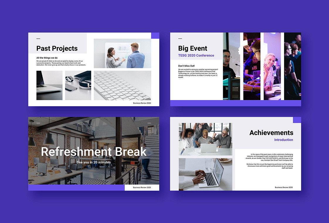 Company Overview Presentation | Renderforest