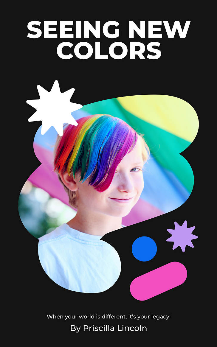 Abstract-Colorful Book Covers | Renderforest