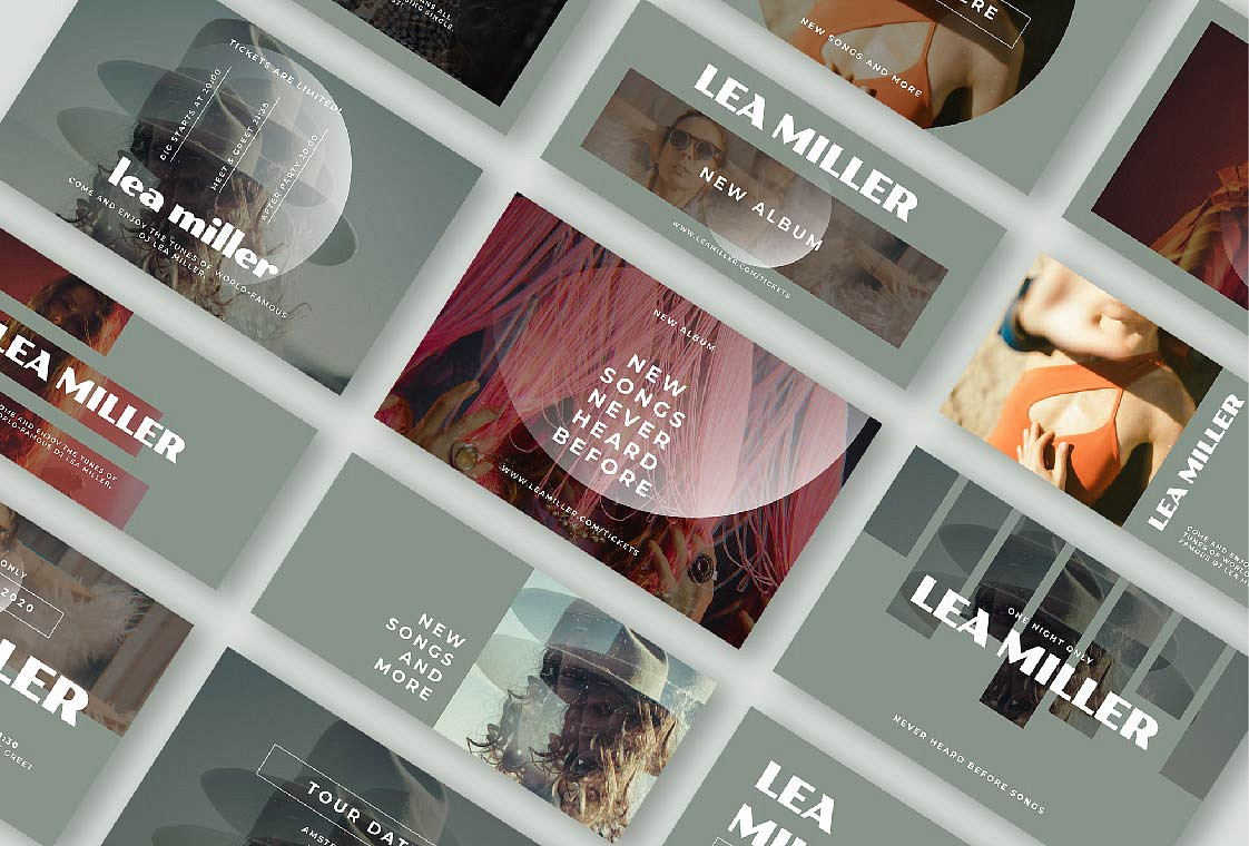 Music Release Promo Designs | Renderforest