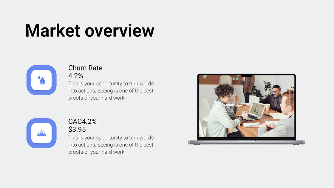 Pitch Deck Professional Slides | Renderforest
