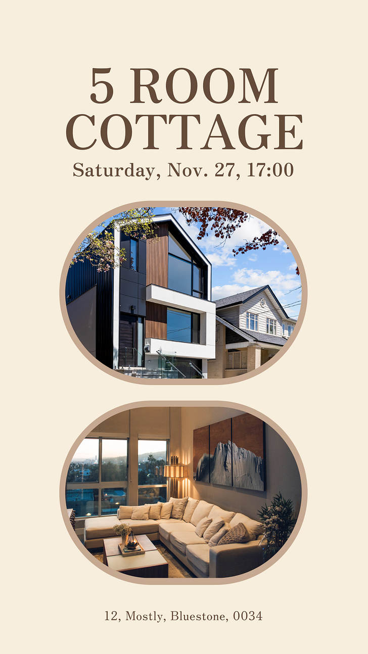 Open House Announcement Set | Renderforest