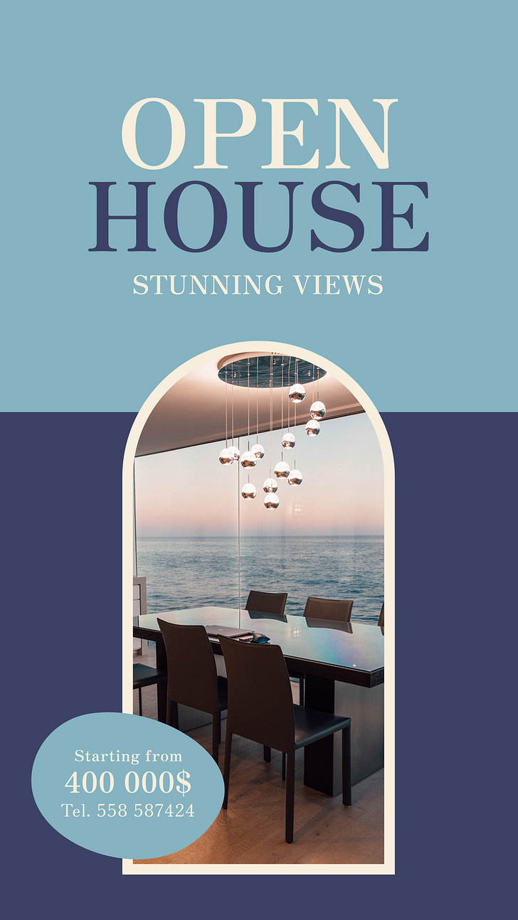 Open House Announcement Set | Renderforest