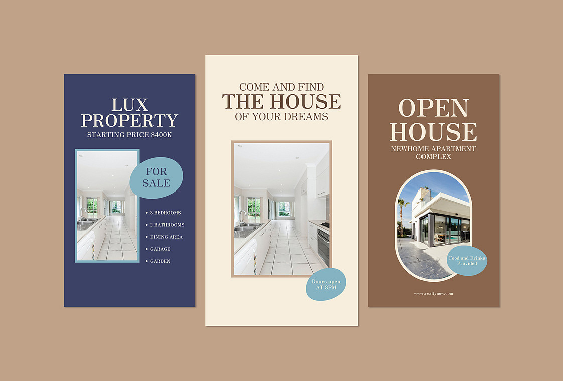 Open House Announcement Set | Renderforest