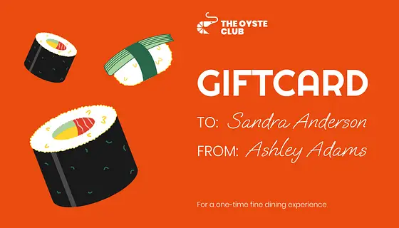 Adams Gift Certificate Template