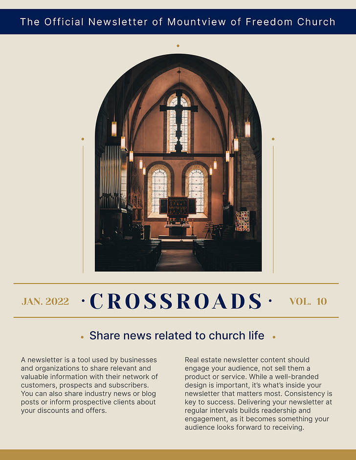 Modern Newsletter Template Designs | Renderforest