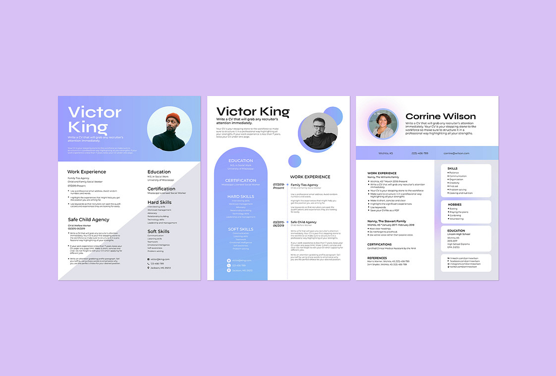 Profesyonel CV Şablonları | Renderforest
