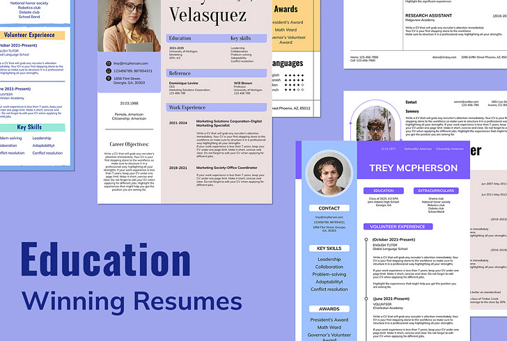 Modern document design examples | Renderforest
