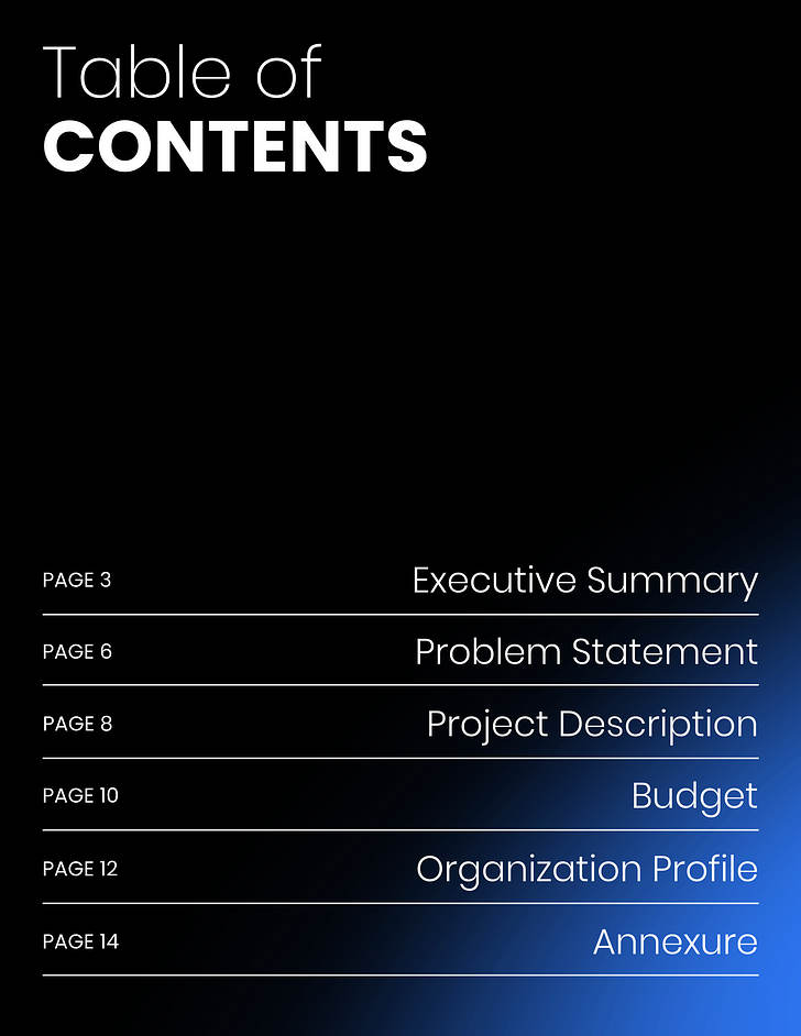 Project Proposal Template | Renderforest