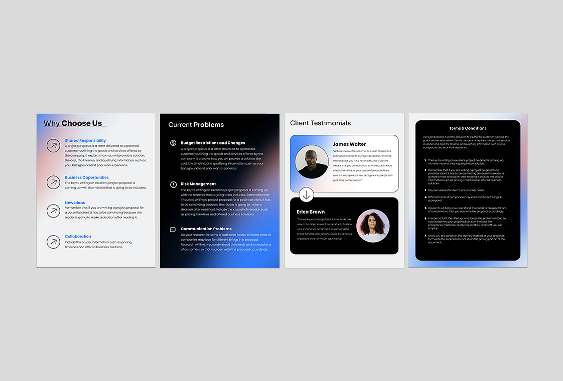 Project Proposal Template | Renderforest
