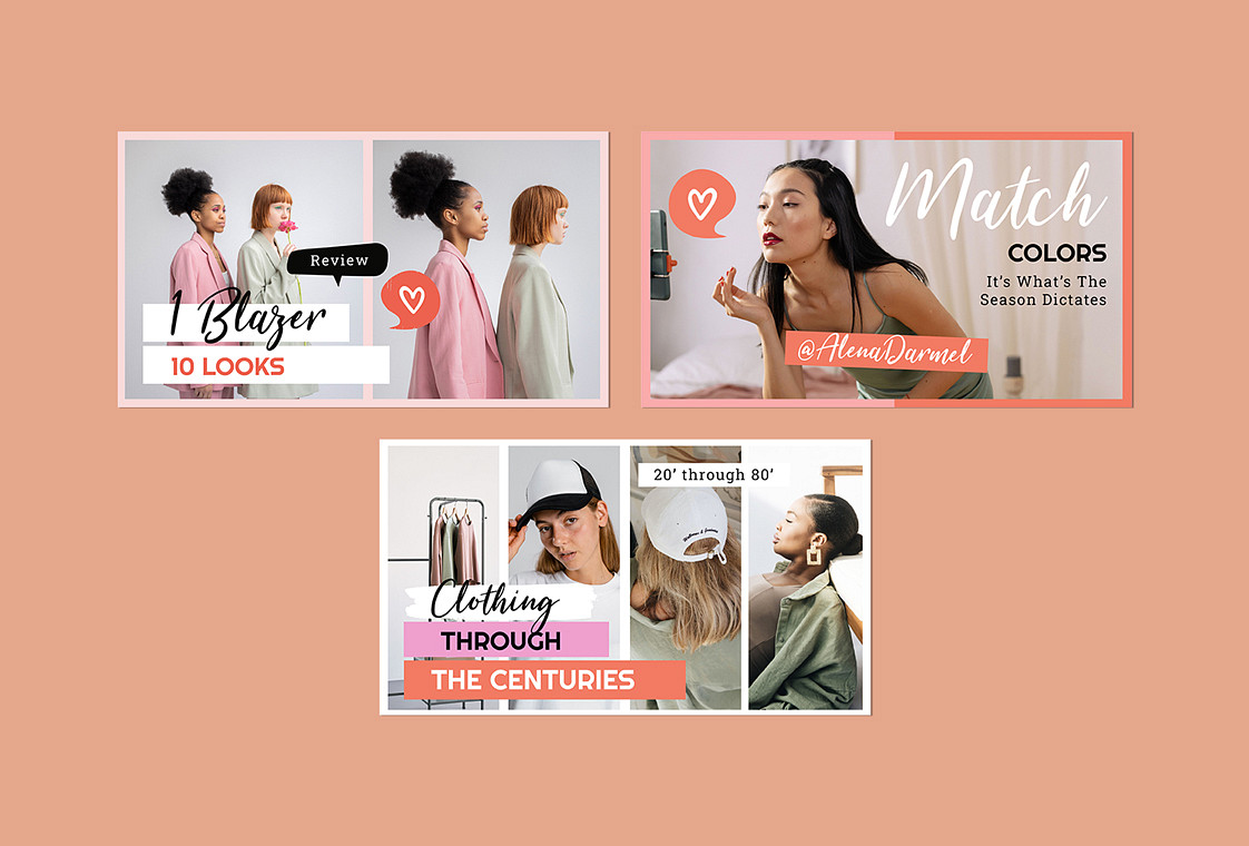 LookBook Social Media Kit | Renderforest