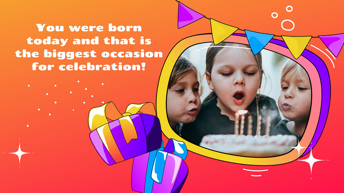 Festive Birthday Presentation | Renderforest