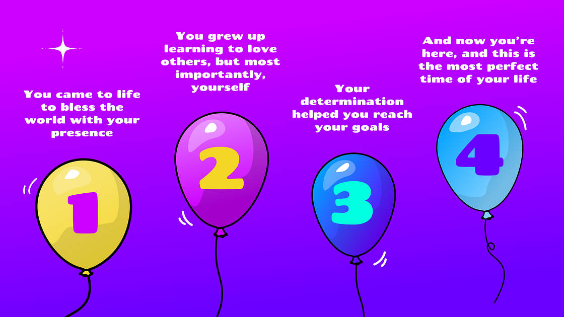 Festive Birthday Presentation | Renderforest