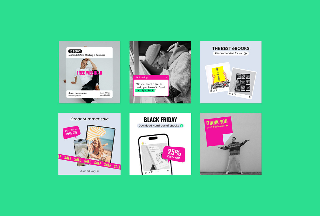 eBook Marketing Pack | Renderforest