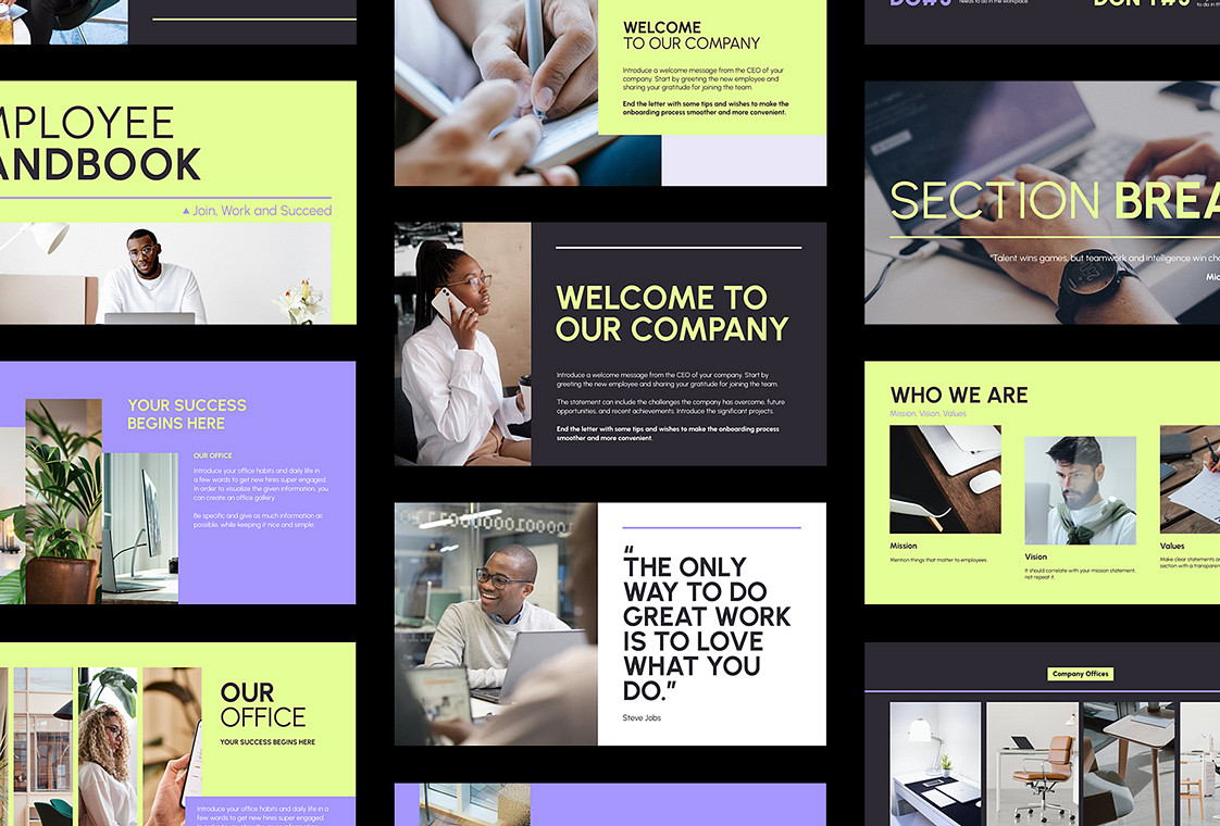Employee Handbook Presentation | Renderforest