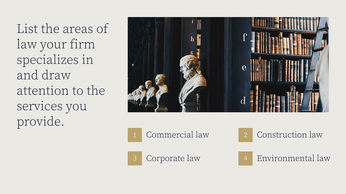 Law Firm Presentation Pack | Renderforest