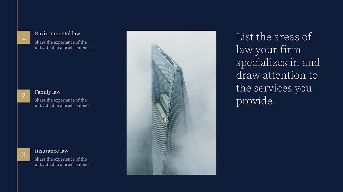 Law Firm Presentation Pack | Renderforest